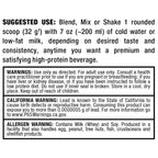 muscle recovery whey protein supplement