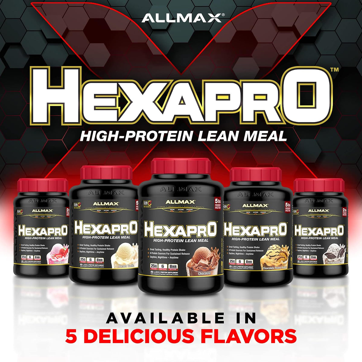 muscle recovery with HexaPro protein