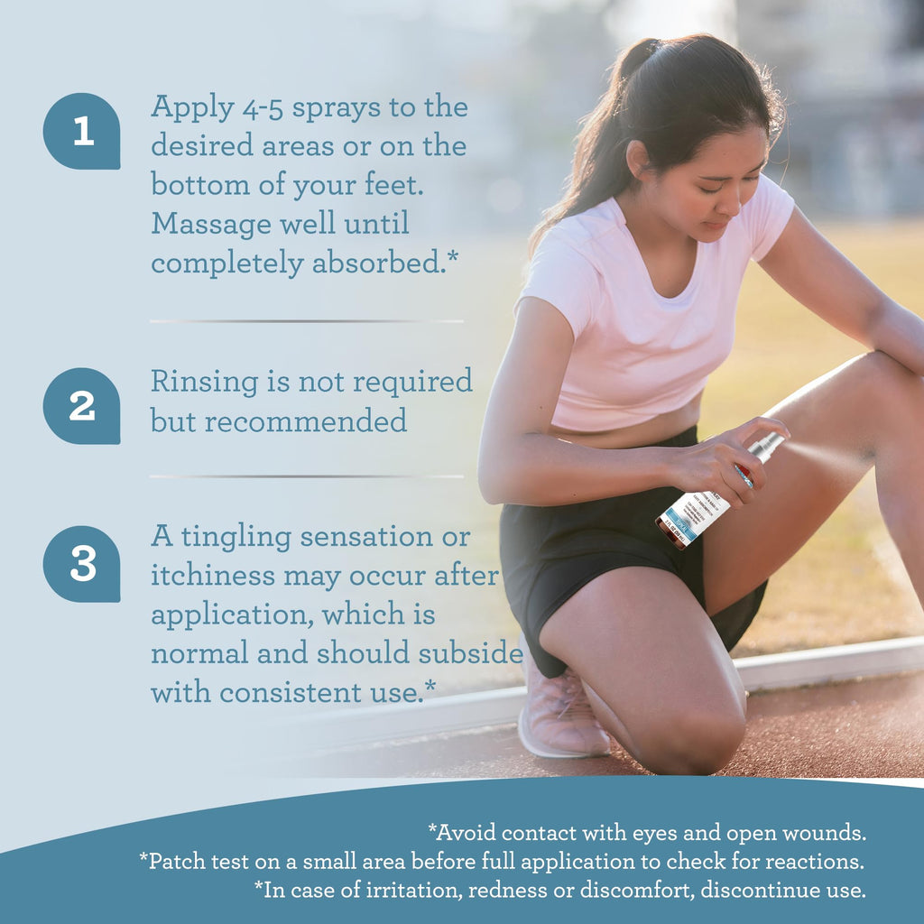muscle recovery with magnesium oil