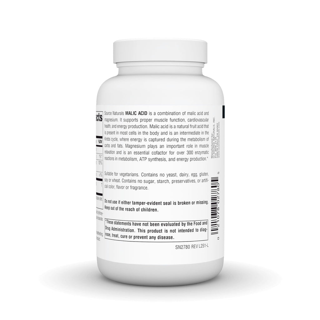 Muscle recovery with malic acid