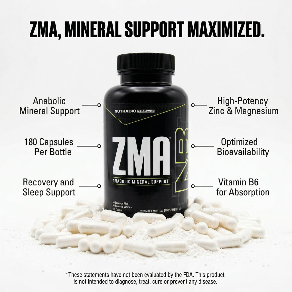 Muscle recovery with ZMA supplements