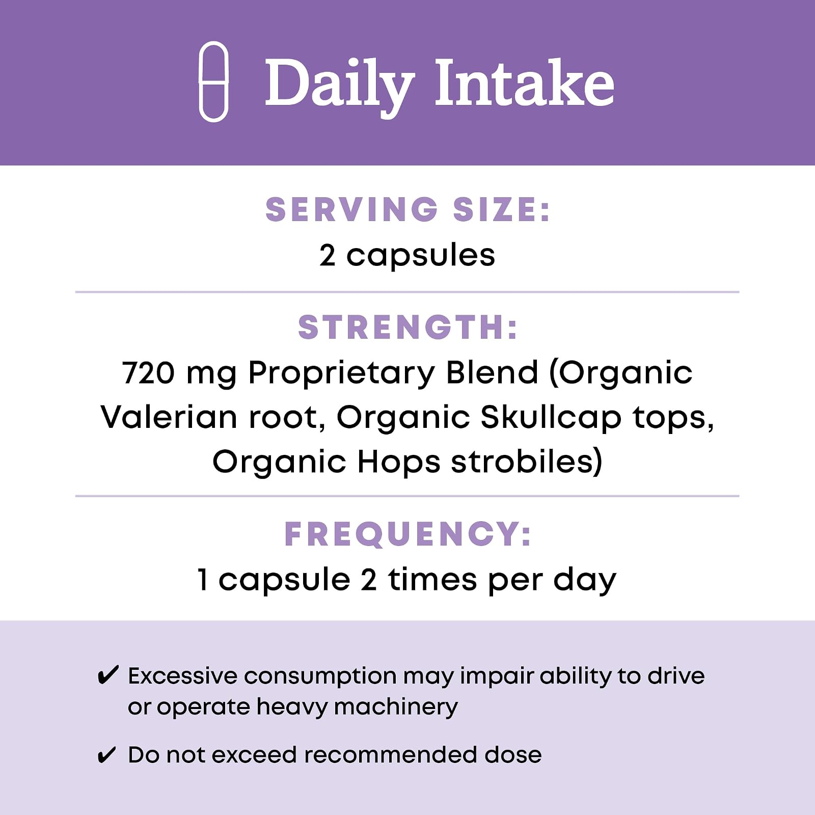 muscle relax herbal remedy capsules