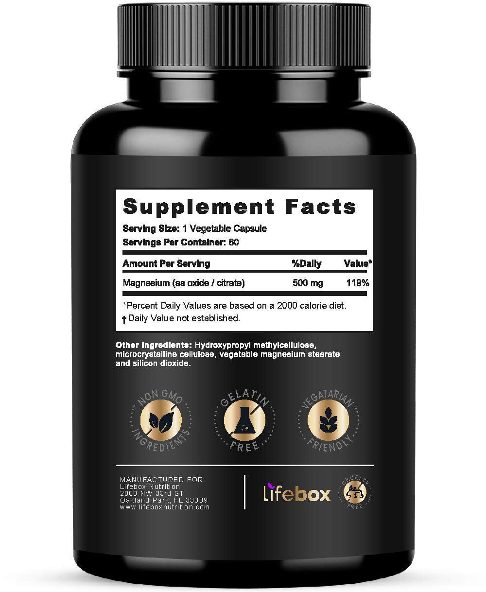 muscle relaxation magnesium supplement