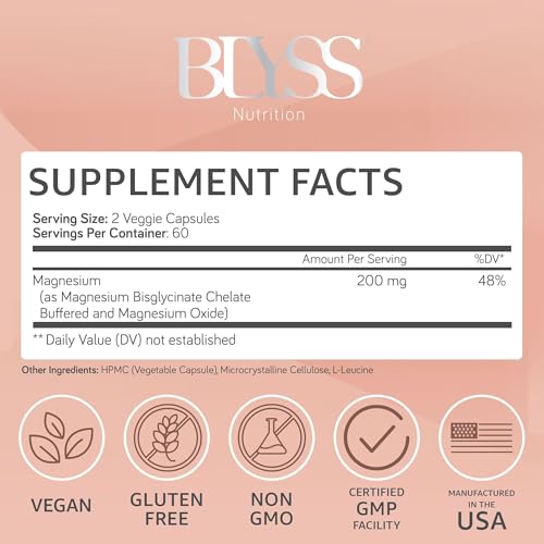 muscle relief magnesium bisglycinate