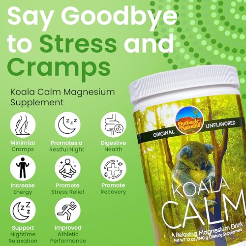 muscle relief with magnesium powder