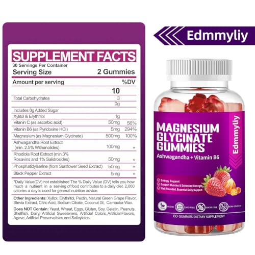 muscle support magnesium glycinate formula
