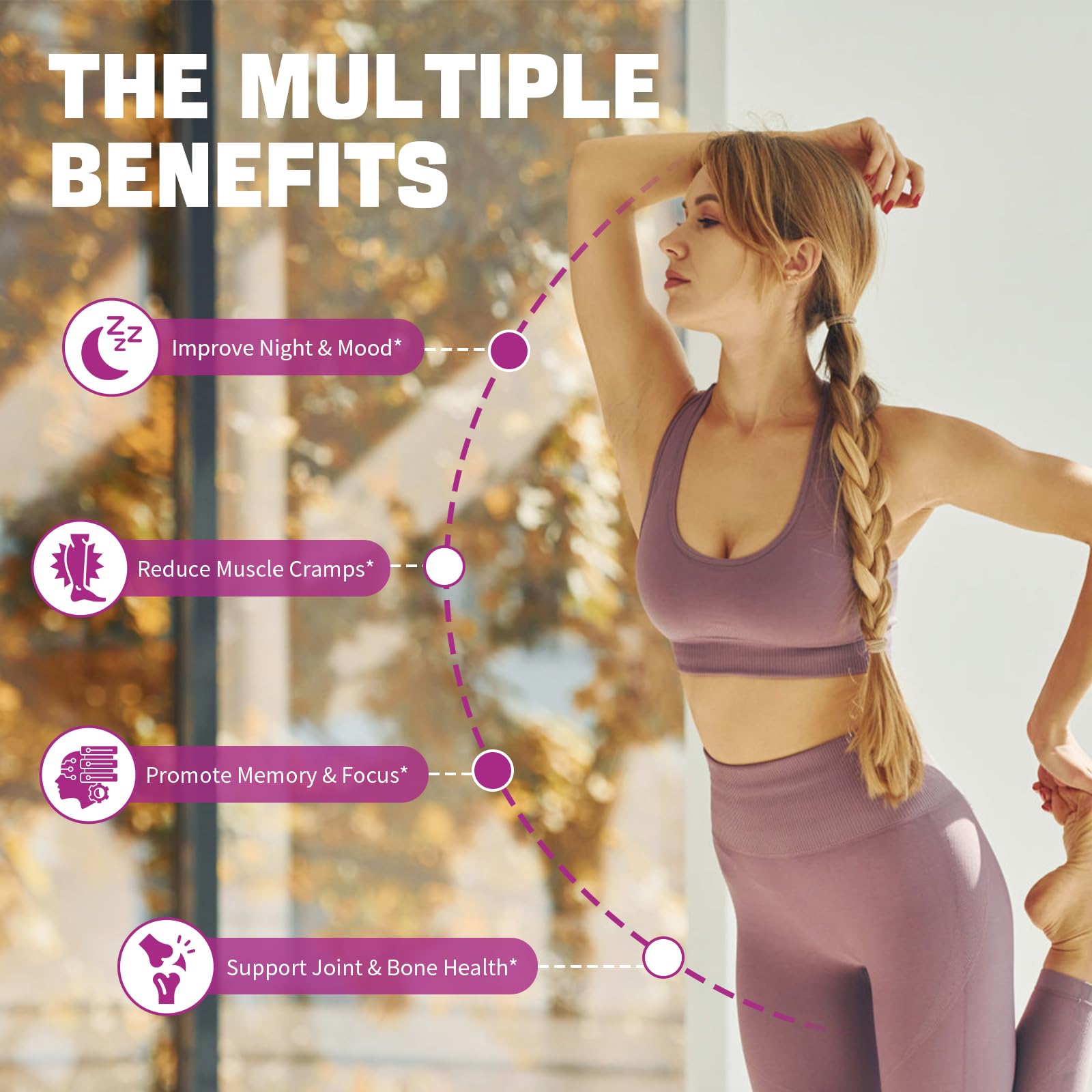 muscle support magnesium gummies