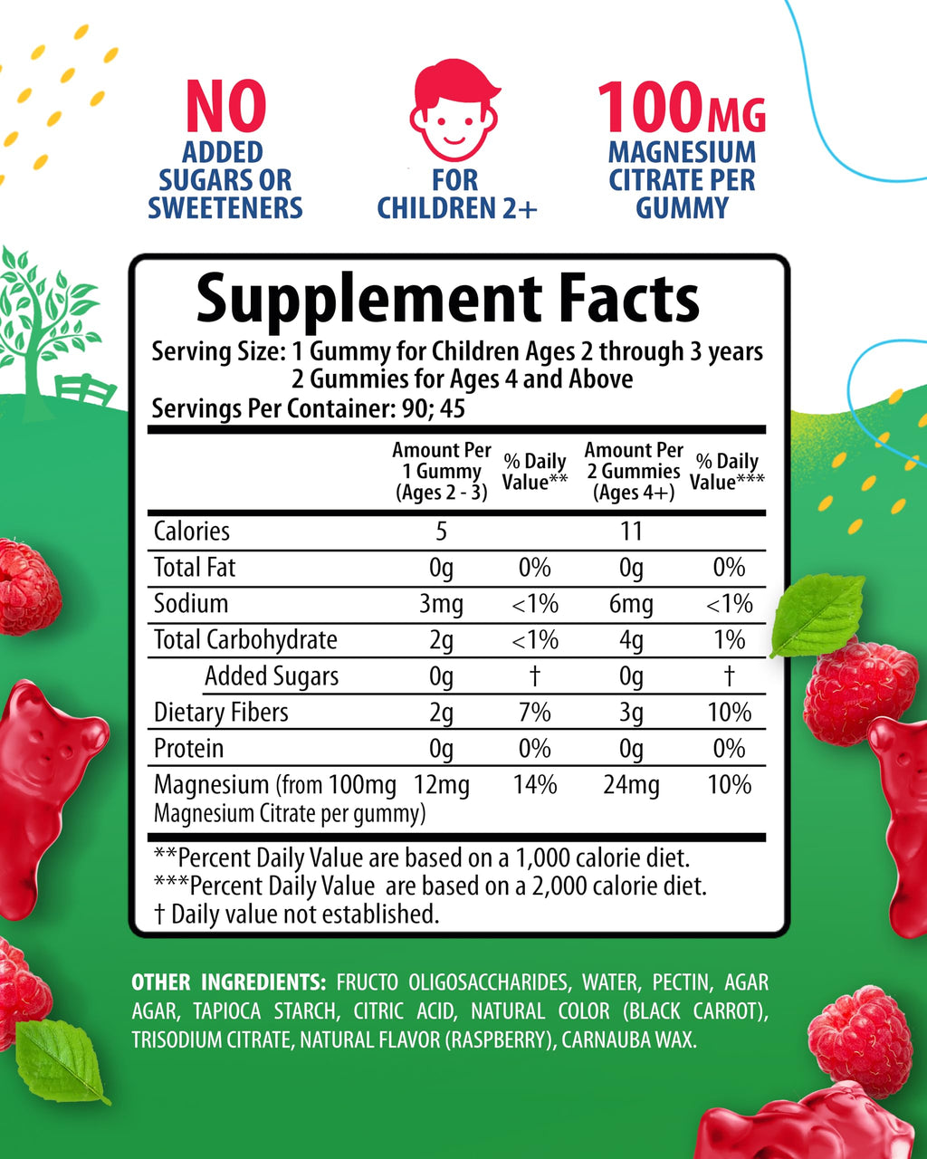 muscle support magnesium gummies