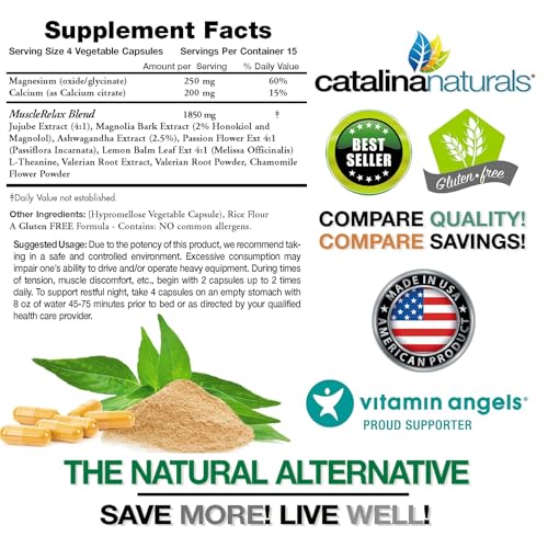 muscle tension relief with magnesium