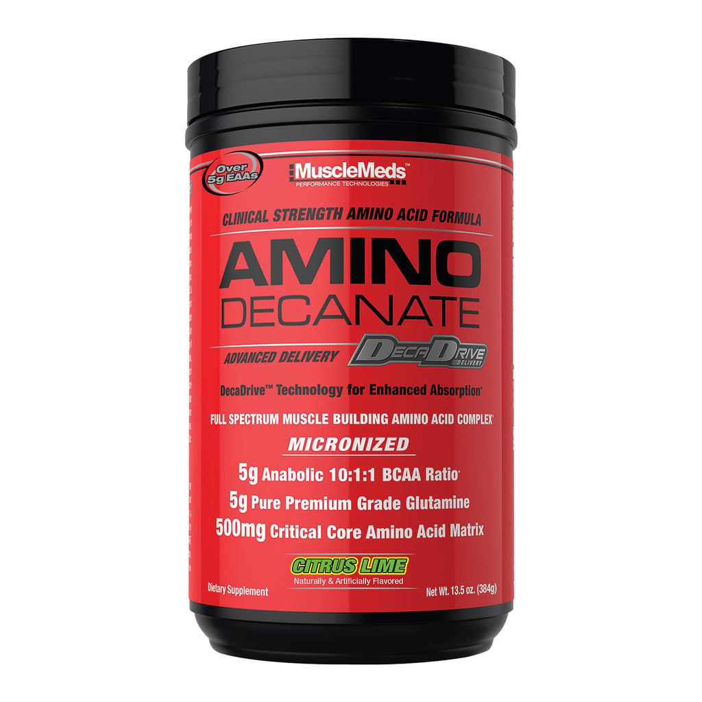 MuscleMeds BCAA citrus lime flavour