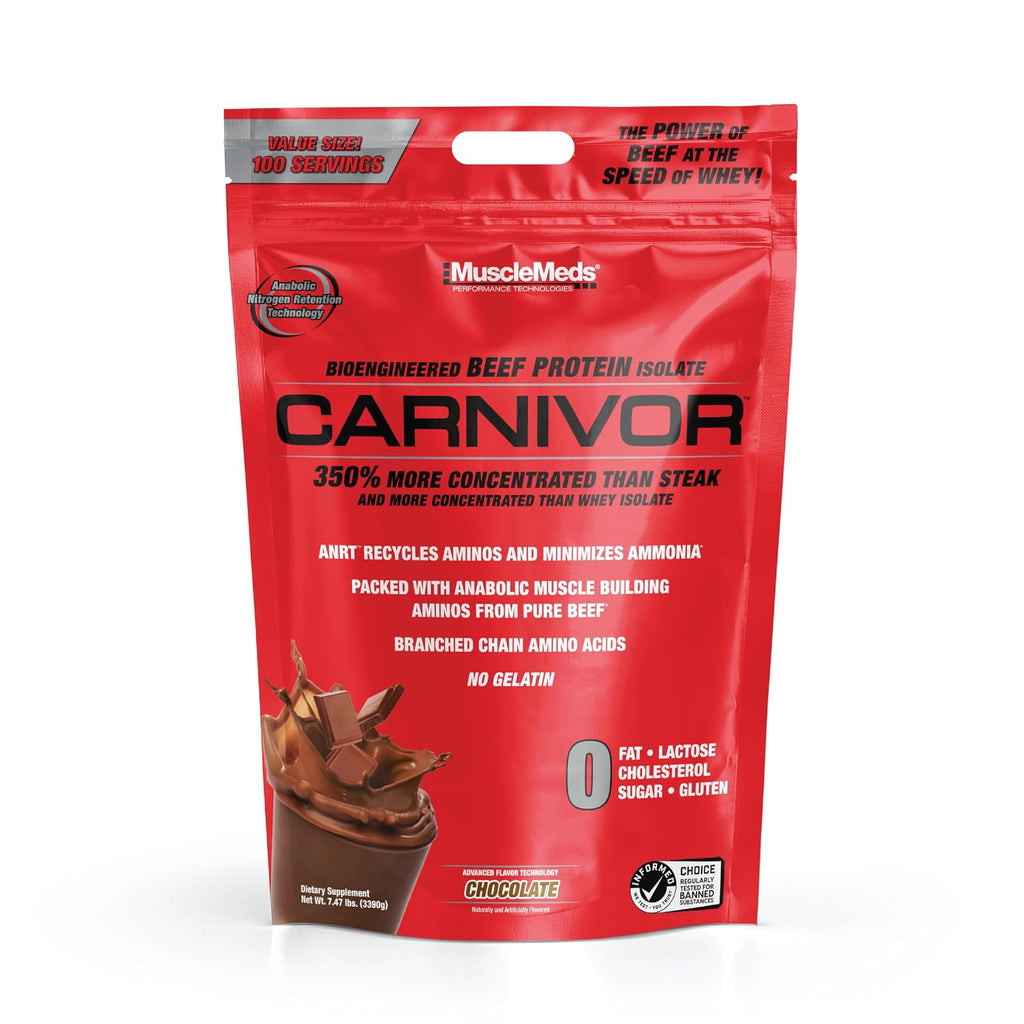 MuscleMeds beef protein isolate powder