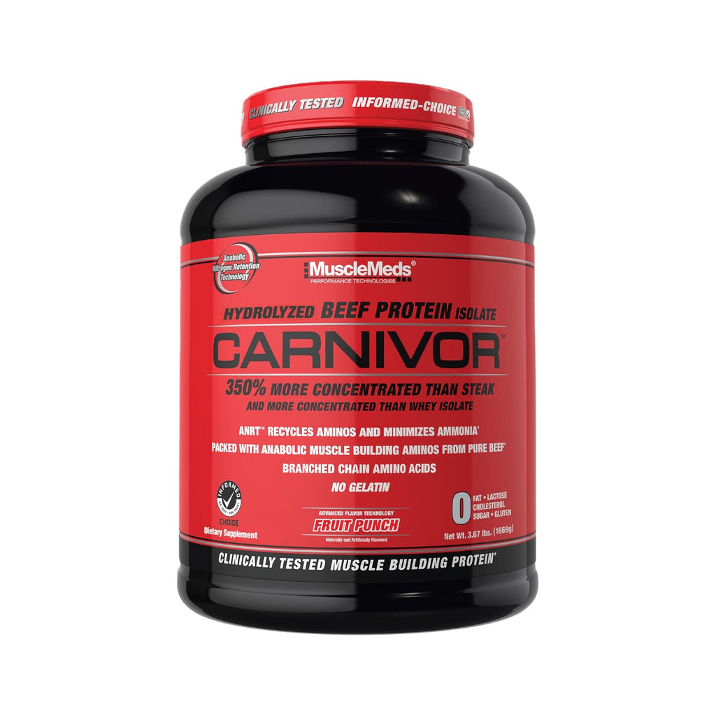 MuscleMeds beef protein isolate powder