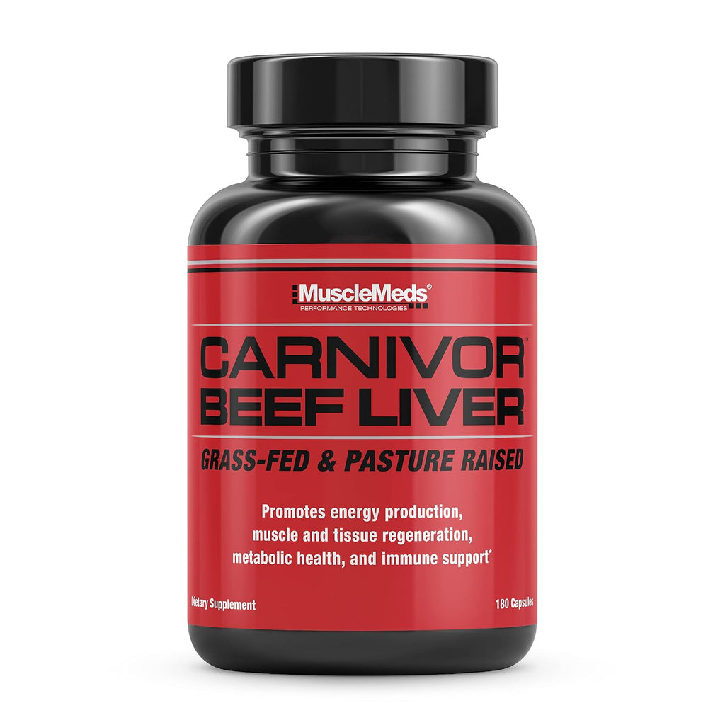 MuscleMeds Carnivor beef liver capsules