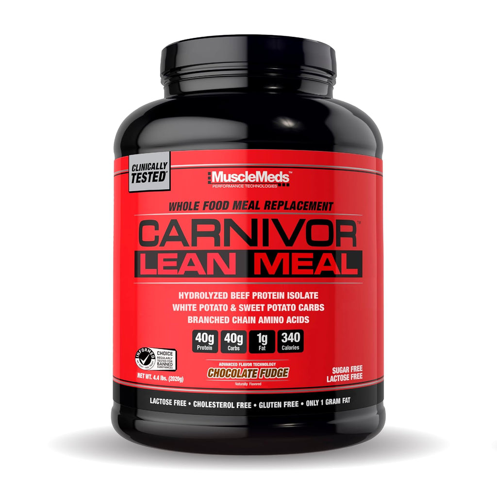 MuscleMeds CARNIVOR beef protein shake