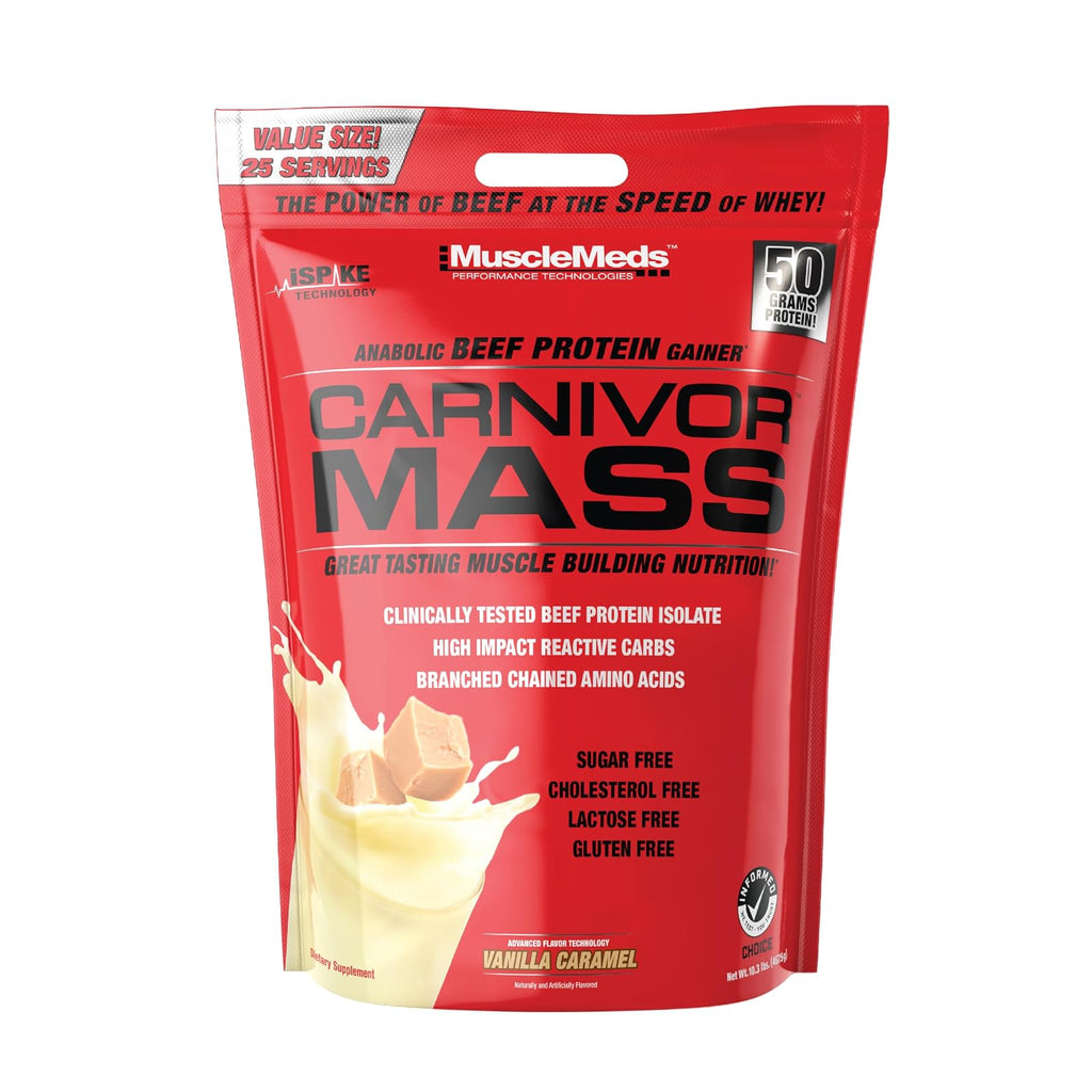 MuscleMeds Carnivor Mass protein gainer