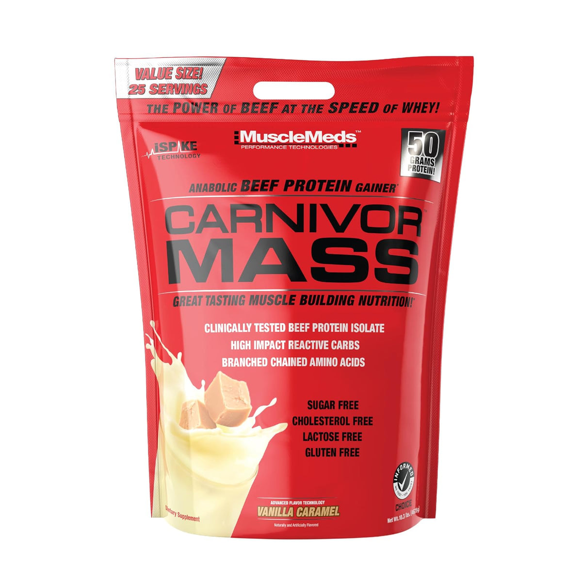 MuscleMeds Carnivor Mass protein gainer
