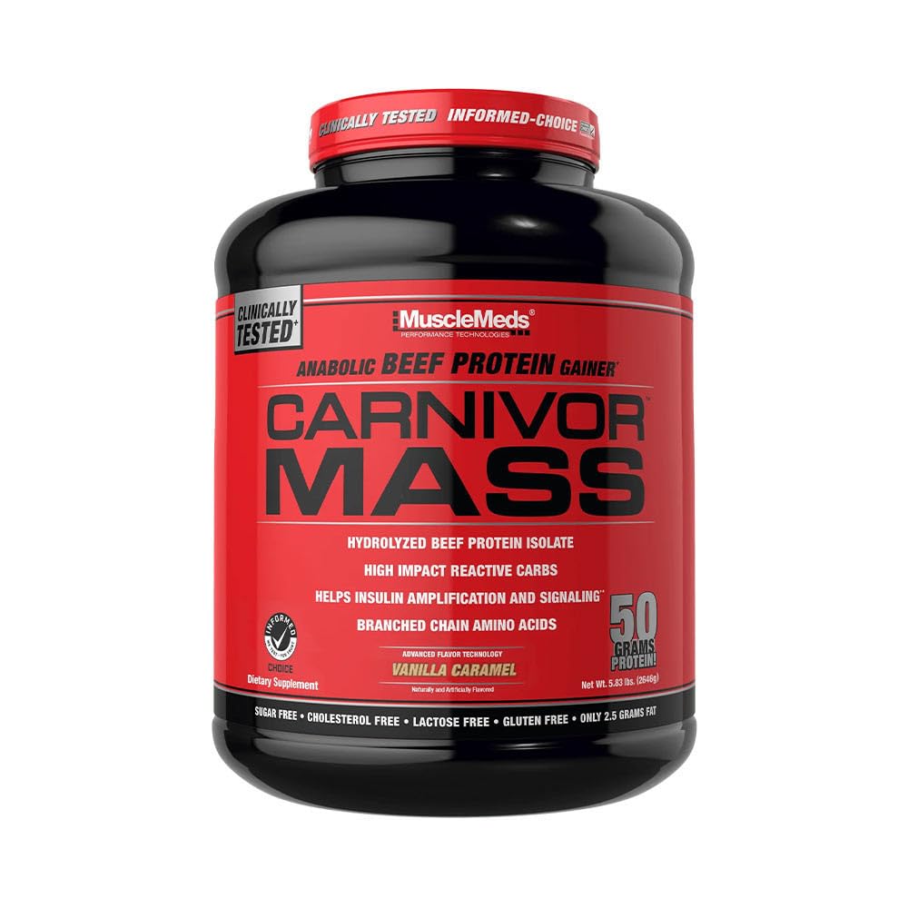 MuscleMeds Carnivor Mass weight gainers