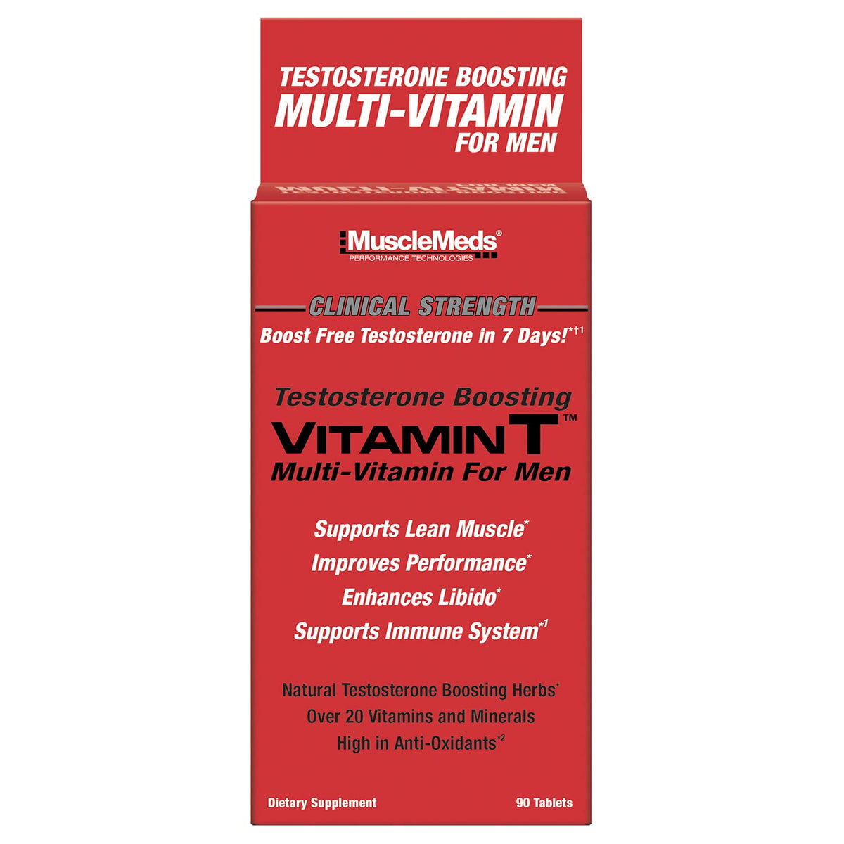 MuscleMeds multivitamin for men benefits