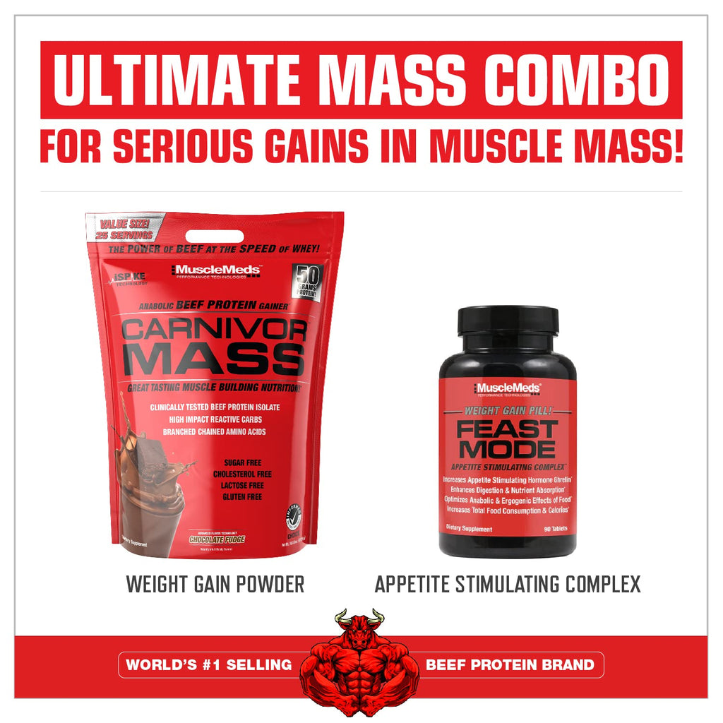 MuscleMeds weight gainers for fast recovery