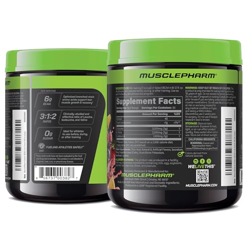 MusclePharm BCAA for optimal performance