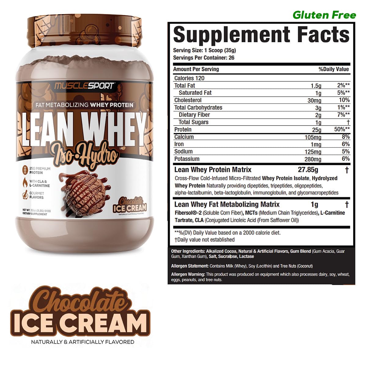 Musclesport whey protein for athletes