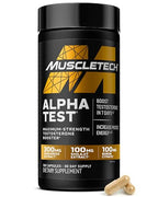 MuscleTech AlphaTest testosterone booster capsules