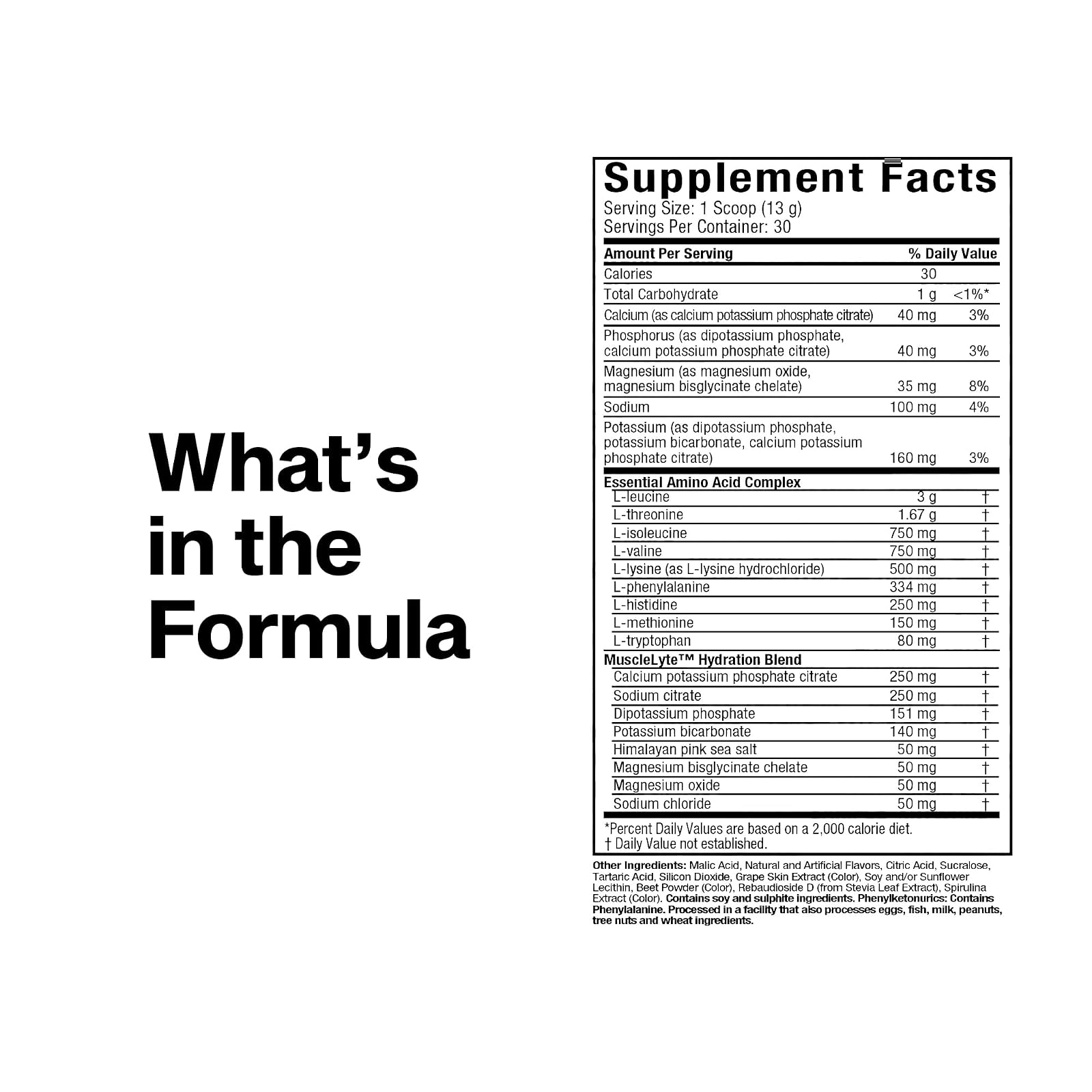 MuscleTech amino acids for post-workout