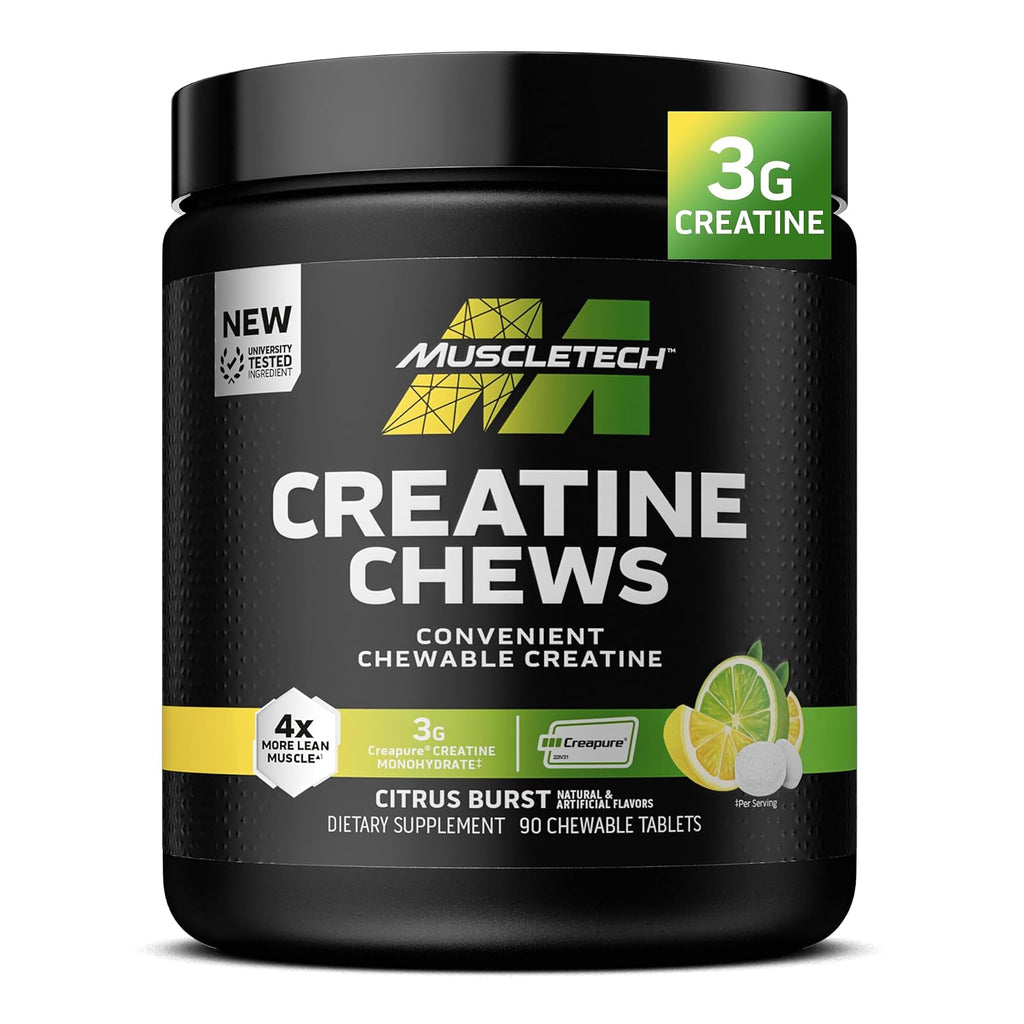 MuscleTech creatine chews for energy