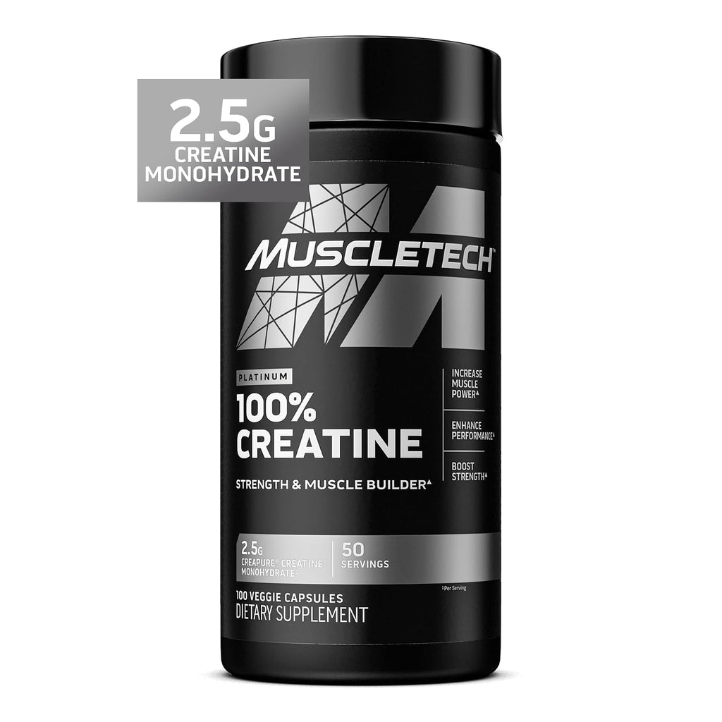 MuscleTech creatine monohydrate capsules