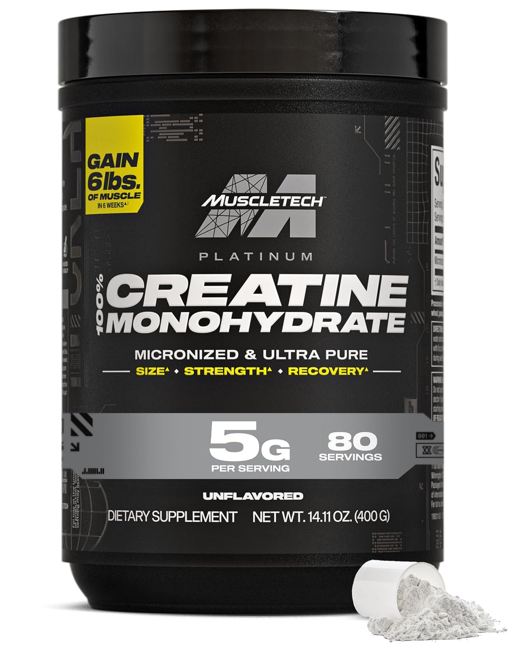 MuscleTech creatine monohydrate powder