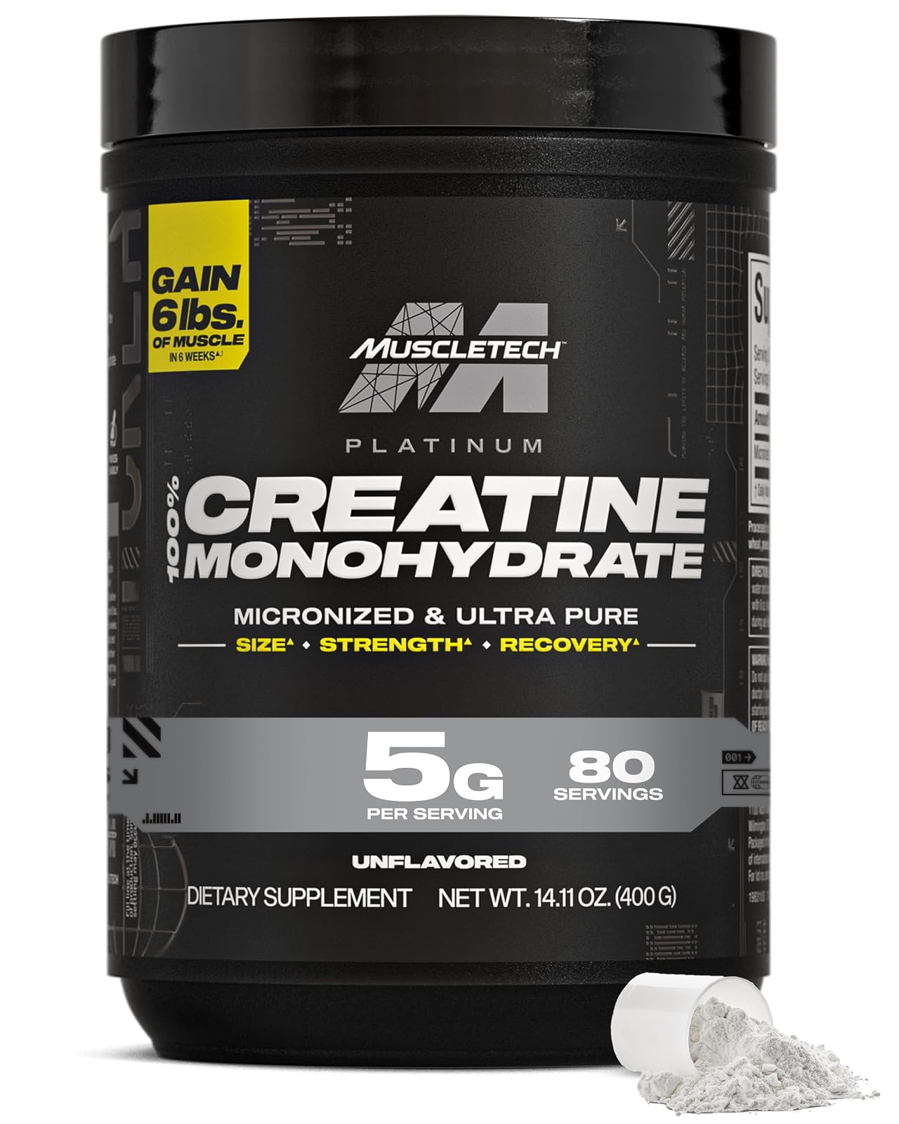 MuscleTech creatine monohydrate powder