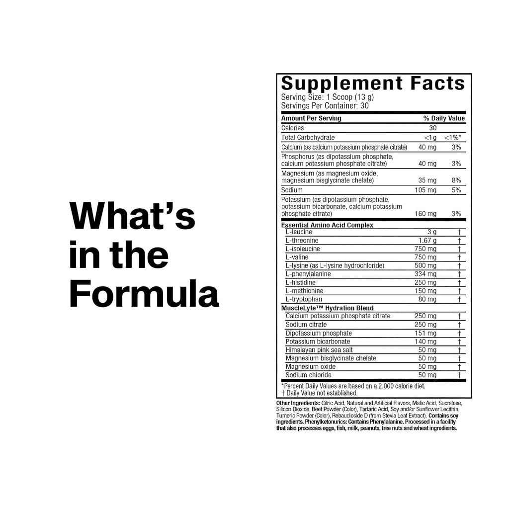 MuscleTech essential amino acids benefits