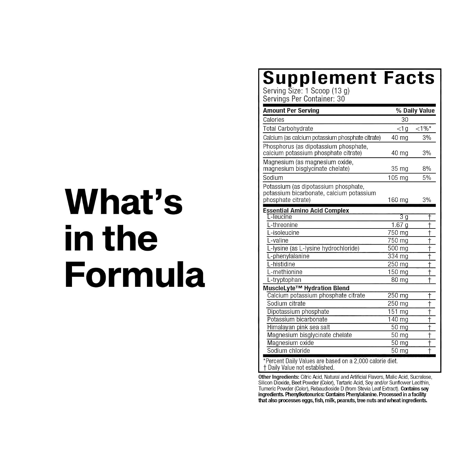 MuscleTech essential amino acids benefits