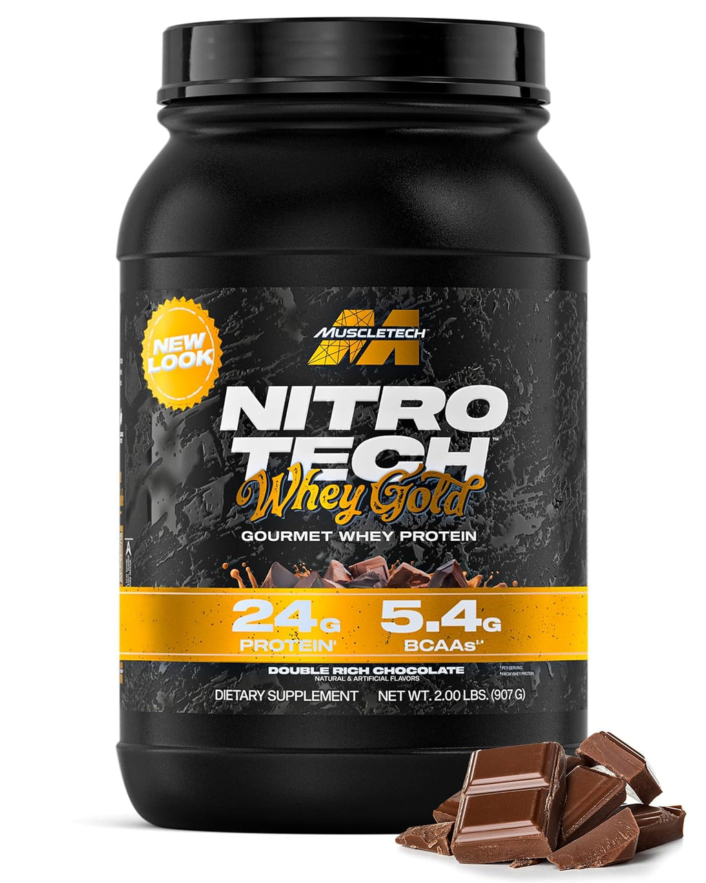 MuscleTech whey protein chocolate flavour