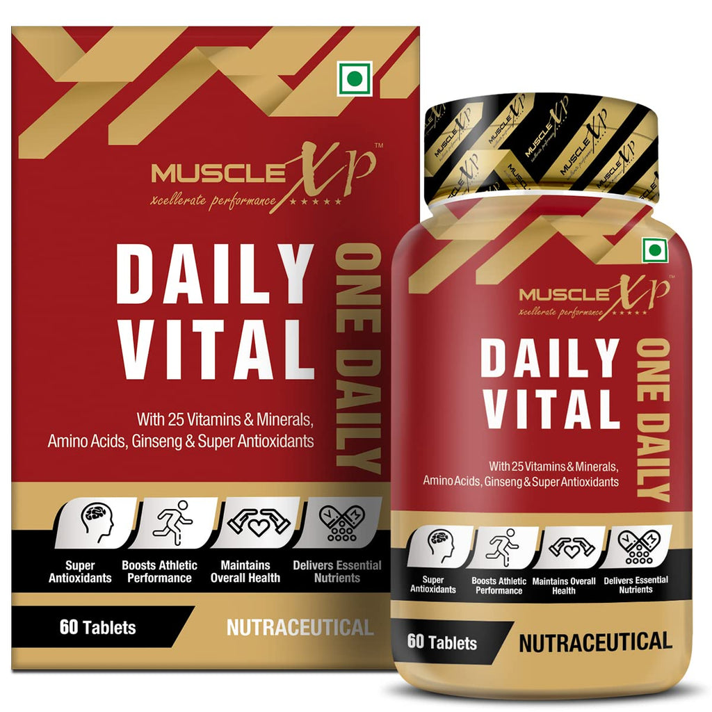 MuscleXP Daily Vital multivitamin tablets