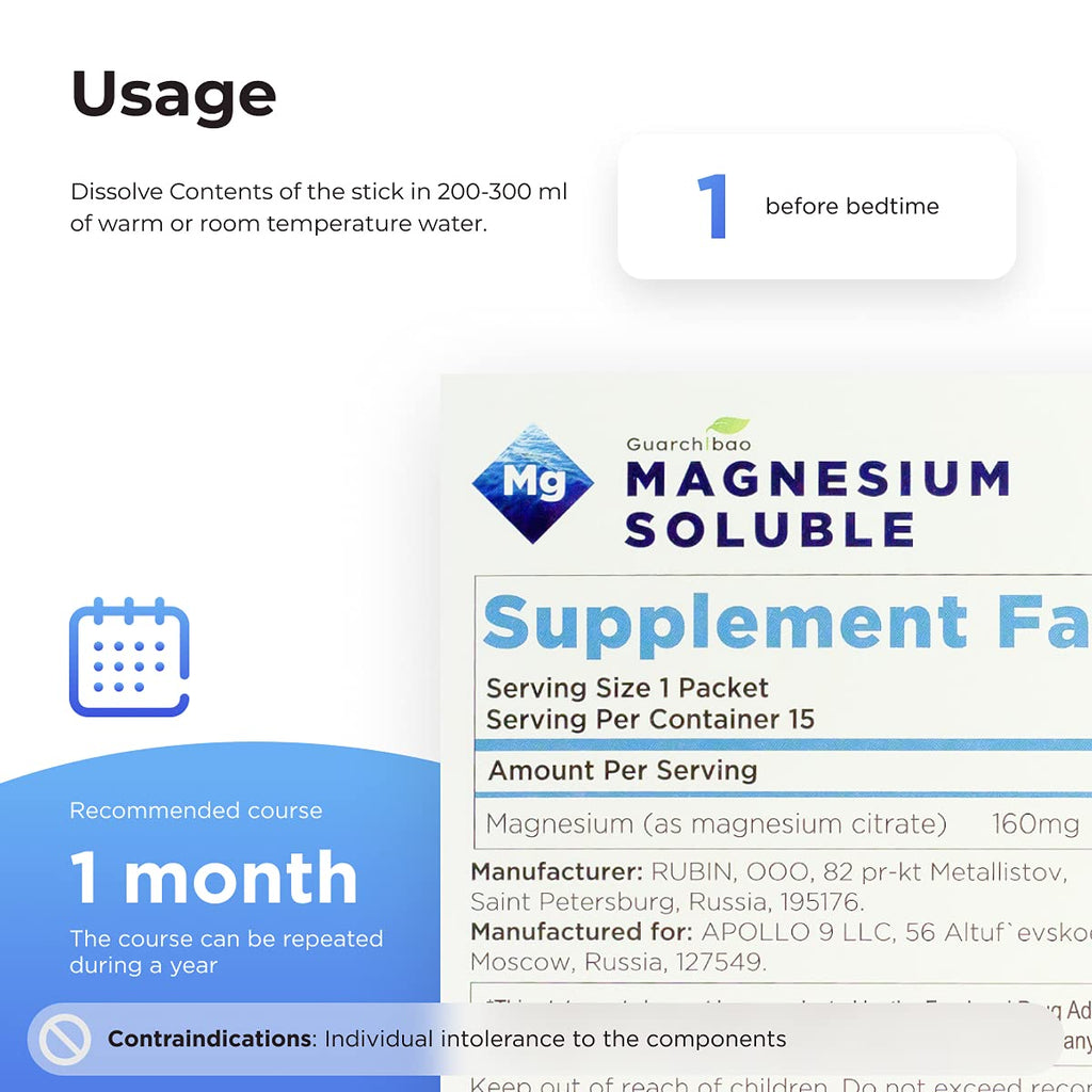 muscular support magnesium packets