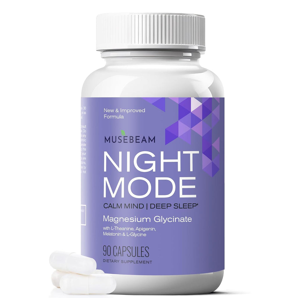 MuseBeam magnesium glycinate capsules