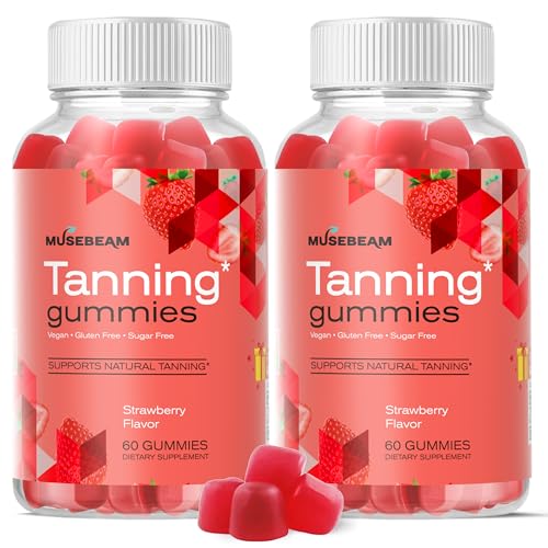 musebeam tanning gummies for glowing skin