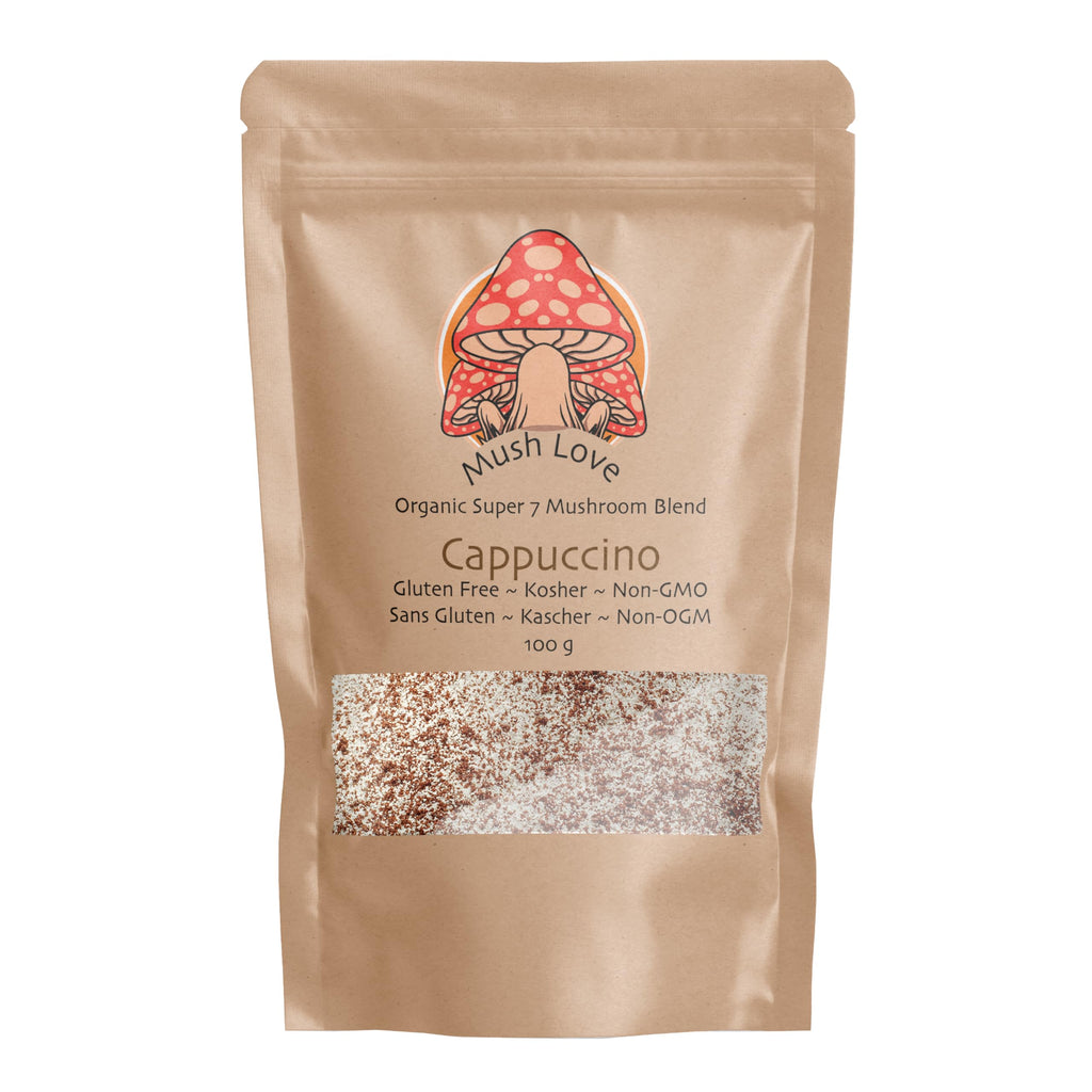 Mush Love mushroom cappuccino blend
