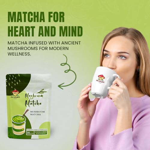 Mushendo Mushroom Matcha for athletes