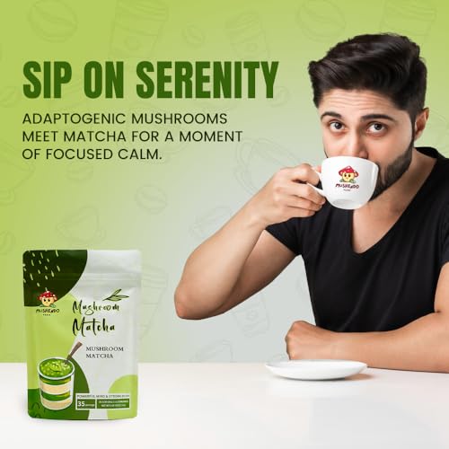 Mushendo Mushroom Matcha for cognitive function