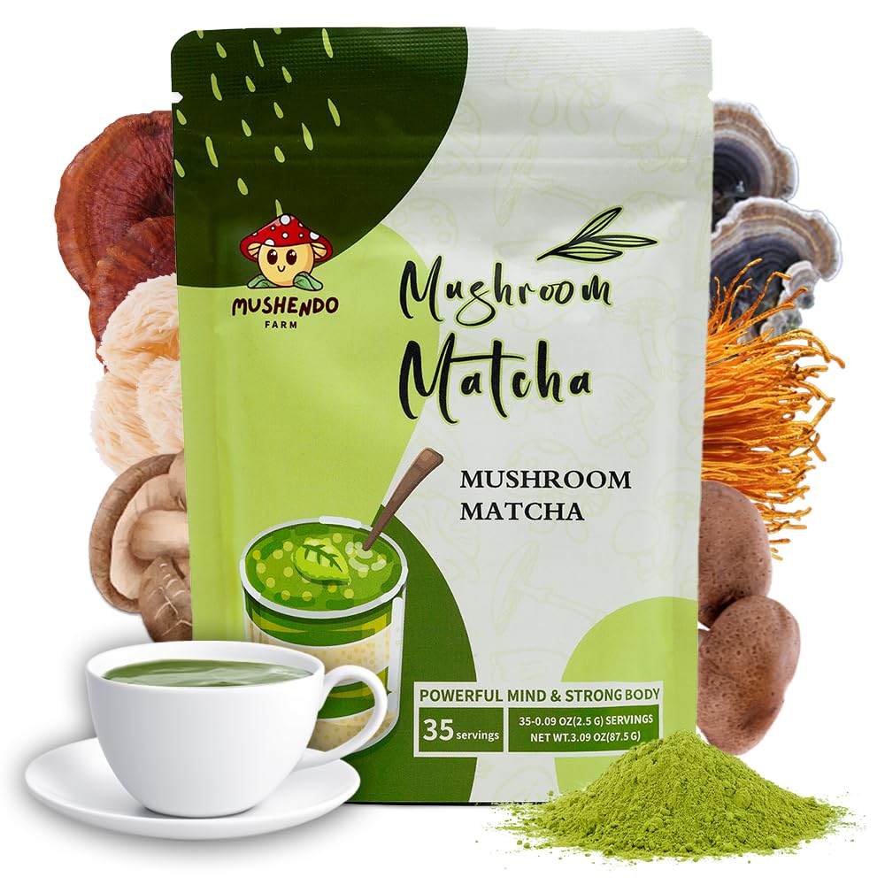 Mushendo Mushroom Matcha health benefits