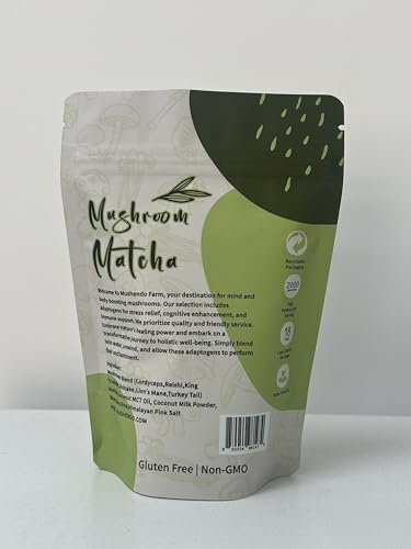 Mushendo Mushroom Matcha with Turkey Tail