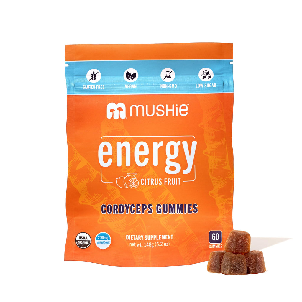 Mushie organic cordyceps mushroom gummies