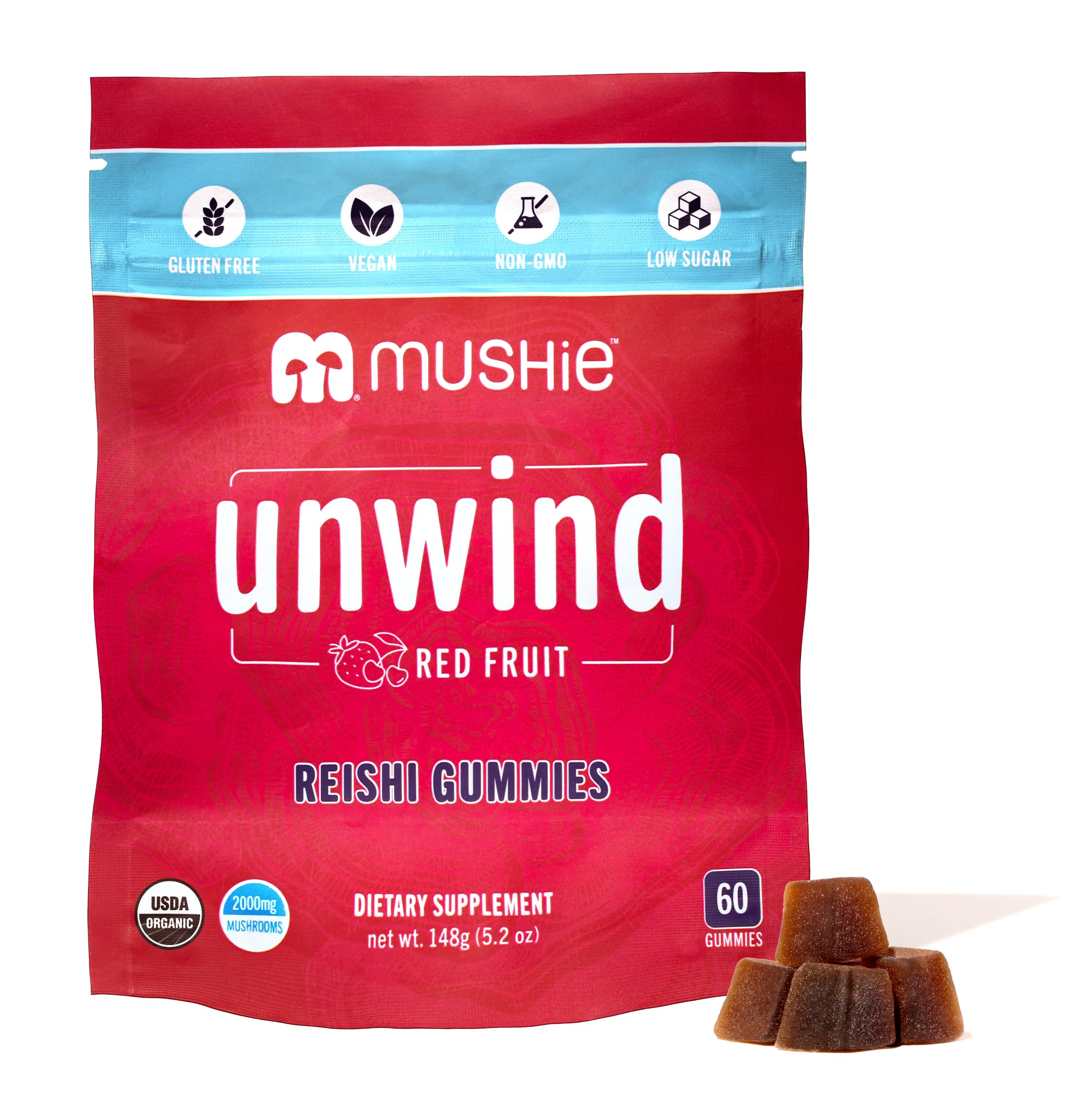 Mushie organic reishi mushroom gummies