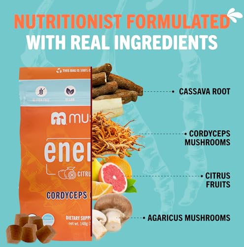 Mushie vegan gummies for energy