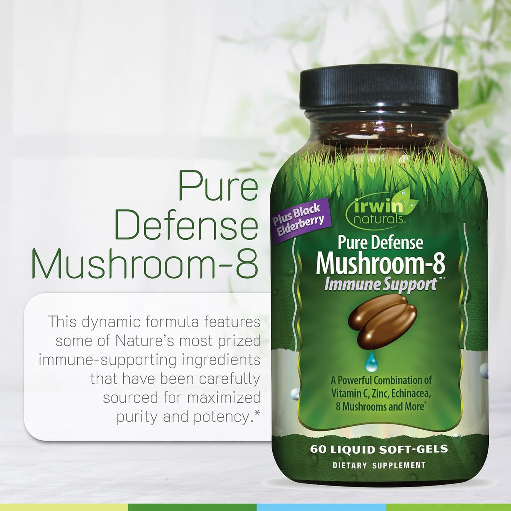 Mushroom-8 blend for vitality