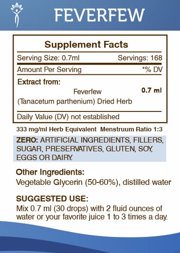 mushroom adaptogen feverfew extract