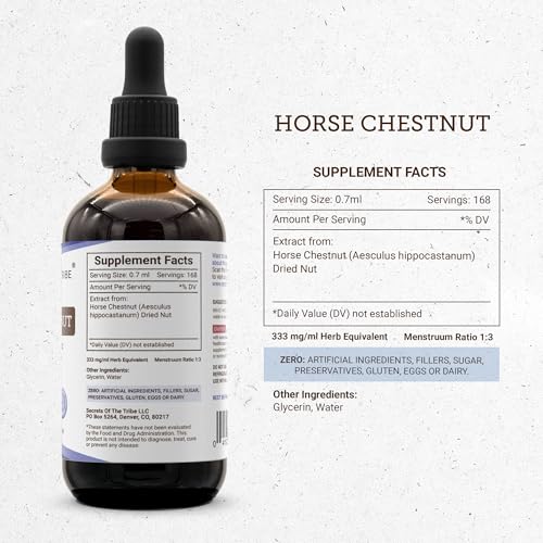 mushroom adaptogen horse chestnut tincture