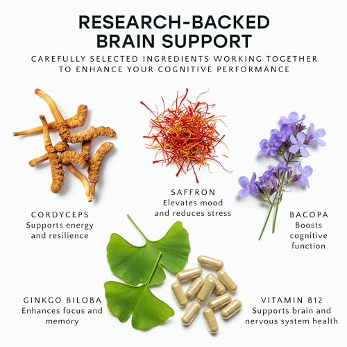 mushroom-based brain health formula